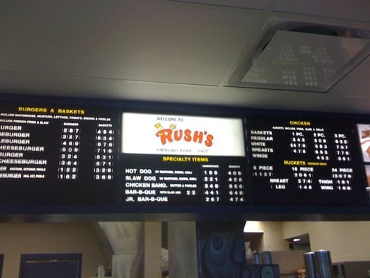 Rush’s - Burgers - West Columbia, SC - Yelp