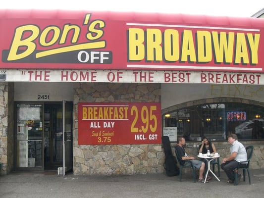 Bon’s Off Broadway - Grandview-Woodlands - Vancouver, BC, Canada | Yelp